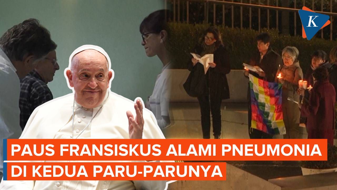 Video: Paus Fransiskus Alami Pneumonia di Kedua Paru-Parunya Video: Paus Fransiskus Alami Pneumonia di Kedua Paru-Parunya