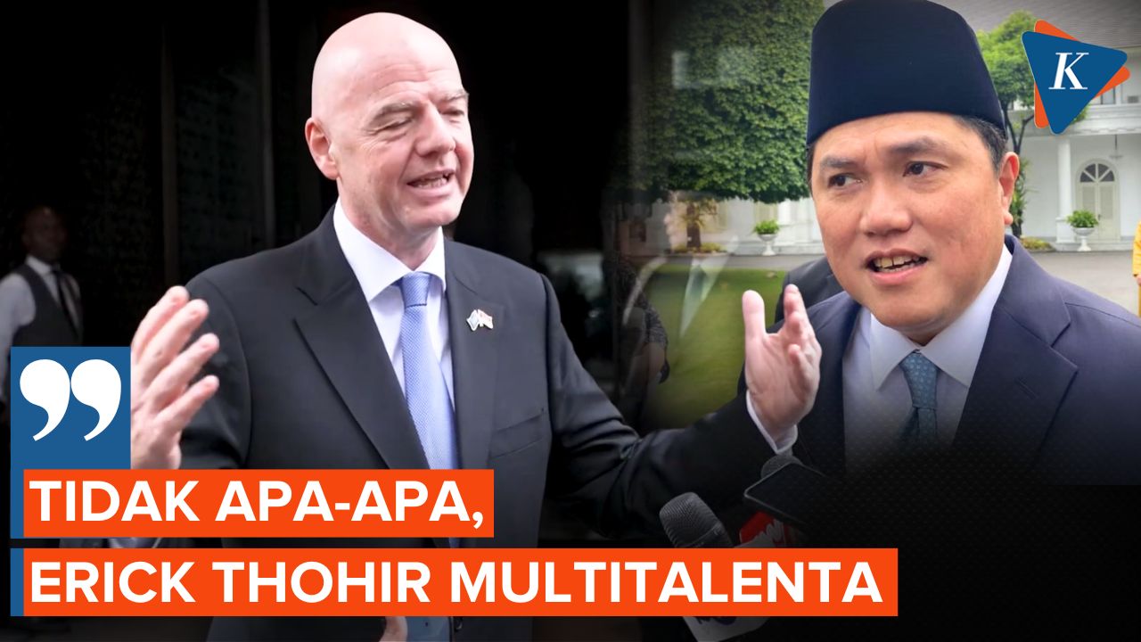 Bertemu Prabowo, Presiden FIFA Soroti Rangkap Jabatan Erick Thohir Ketum PSSI dan Menpora