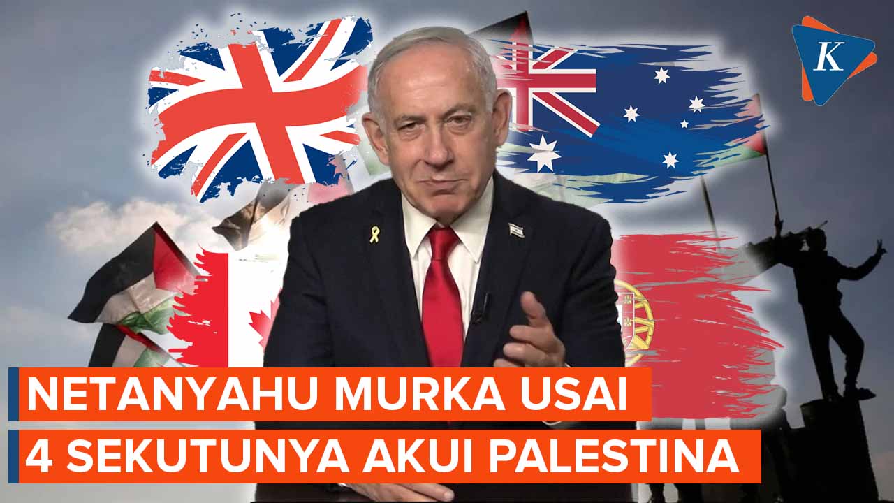 4 Sekutu Israel Akui Palestina, Netanyahu Murka dan Kirim Pesan!