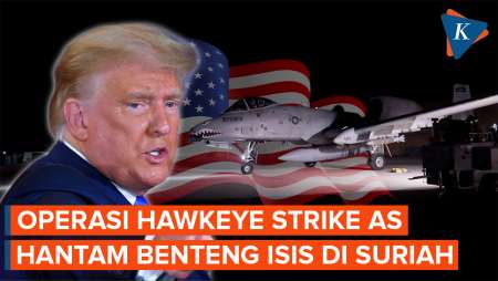 AS Bombardir Benteng ISIS, Operasi Hawkeye Strike Hantam 70 Target di ...