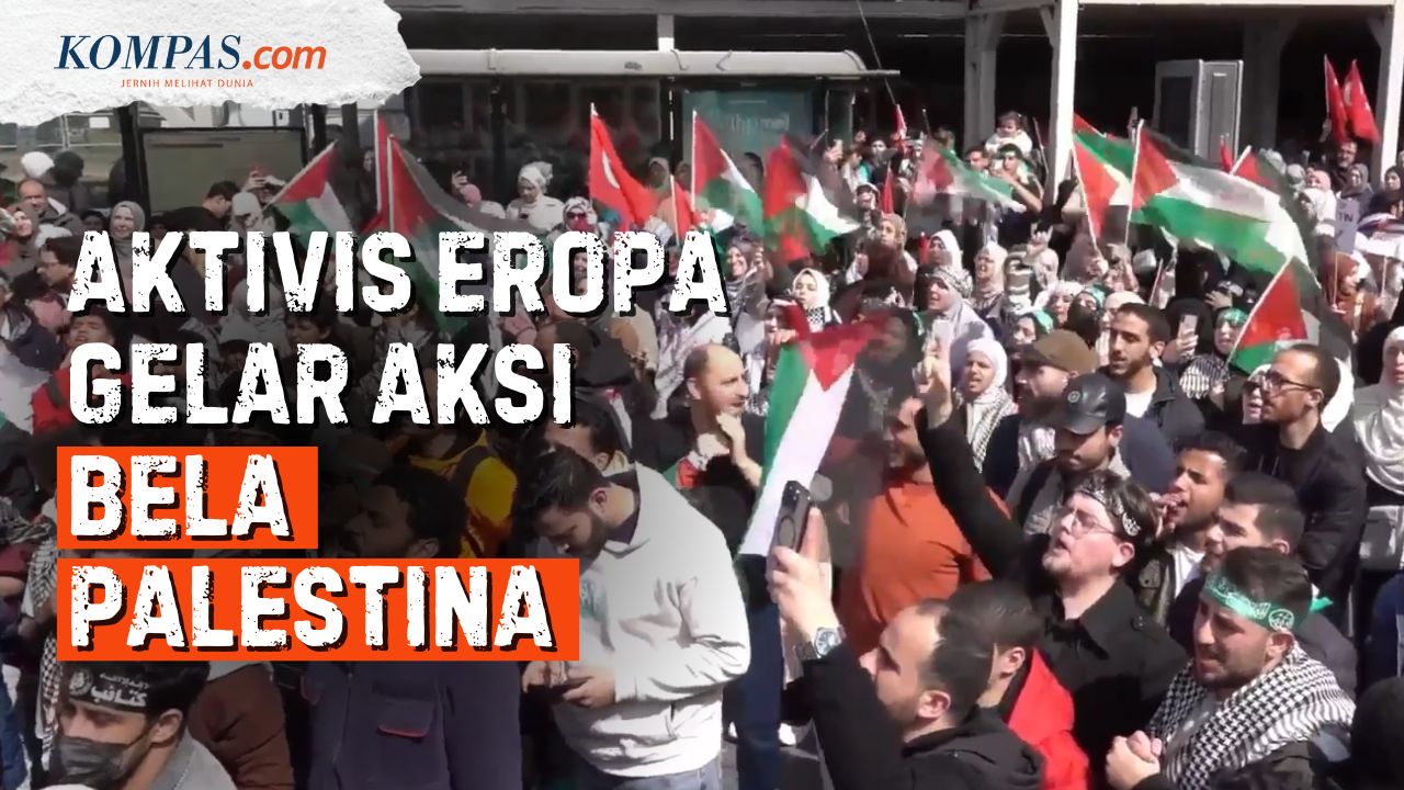 Gaza Kembali "Membara", Warga Dunia Turun ke Jalan Kecam Israel