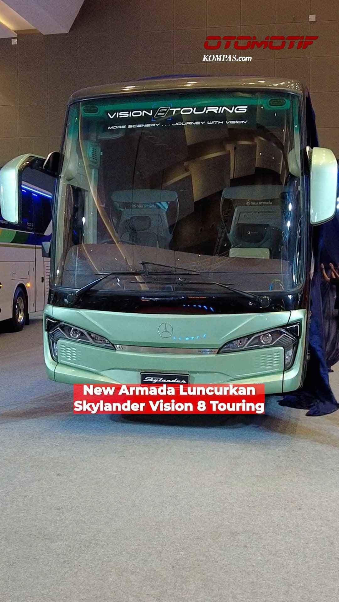 Video: New Armada Luncurkan Skylander Vision 8 Touring #karoseri #newarmada #skylander