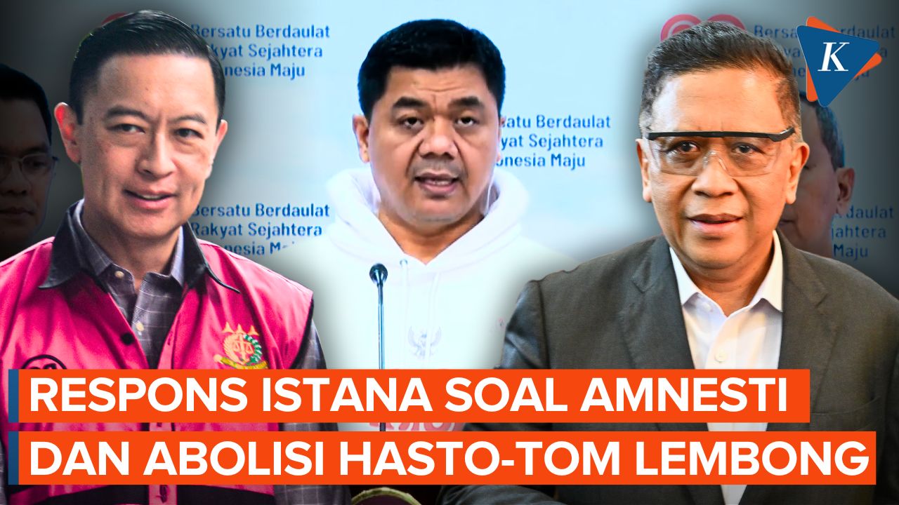 Video: [FULL] Kata Istana soal Abolisi Tom Lembong dan Amnesti Hasto Kristiyanto