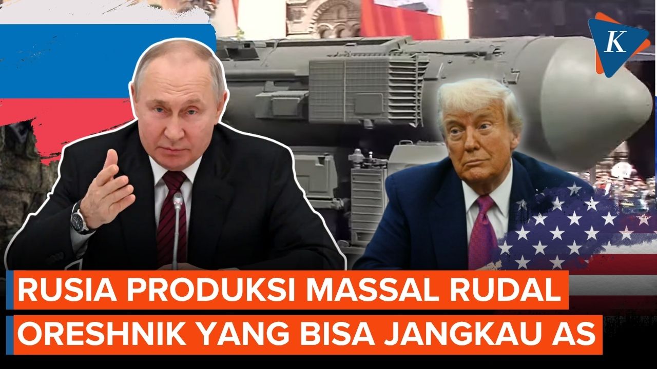 Iran-Israel Panas! Putin Produksi Massal Rudal Oreshnik yang Mampu ...