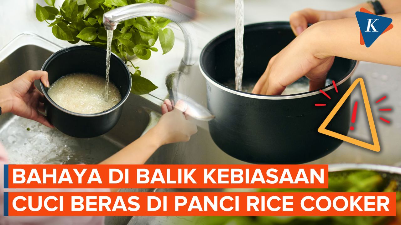 Cuci Beras Langsung di Panci Rice Cooker Bisa Berbahaya, Begini Kata Ahli