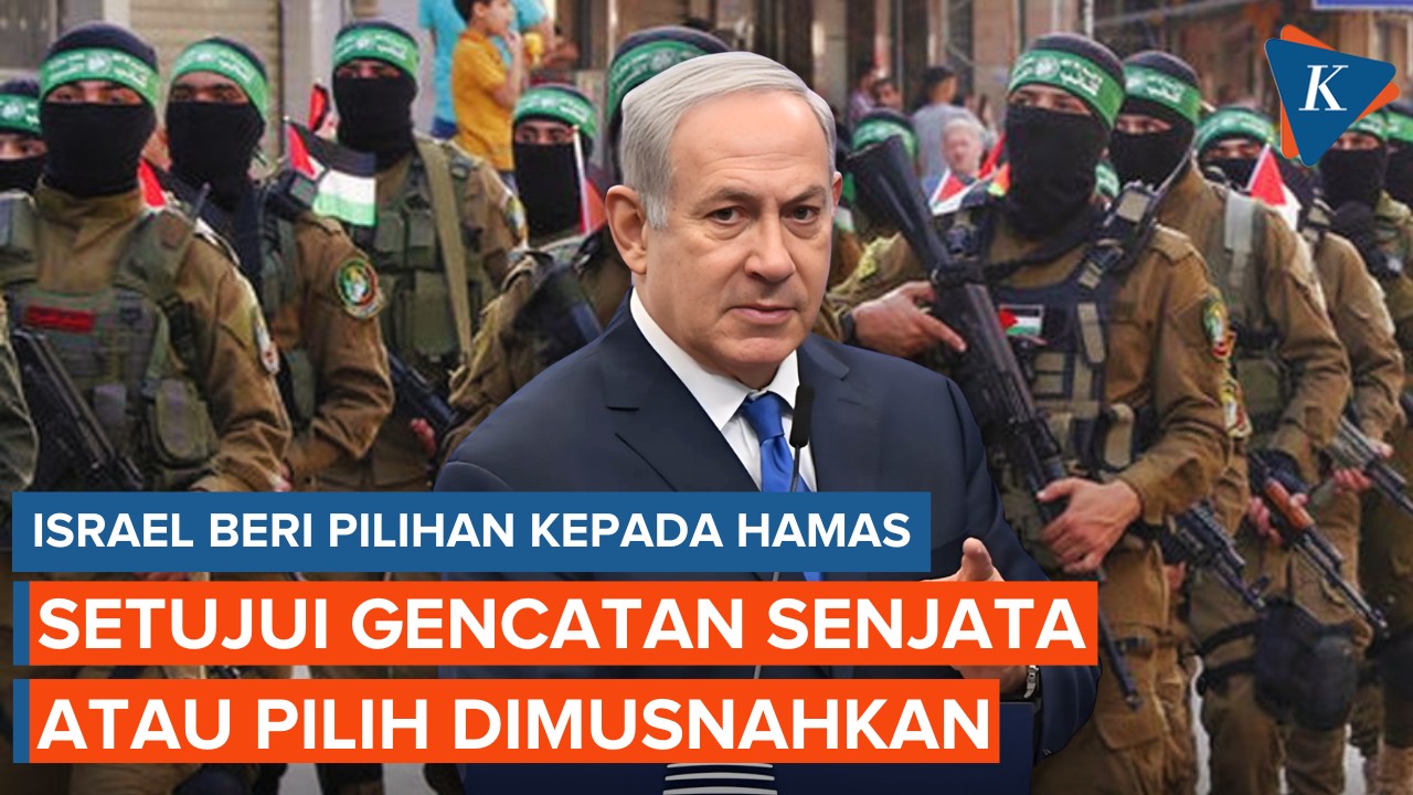 Israel Ancam Hamas, Pilih Musnah atau Setujui Gencatan Senjata AS