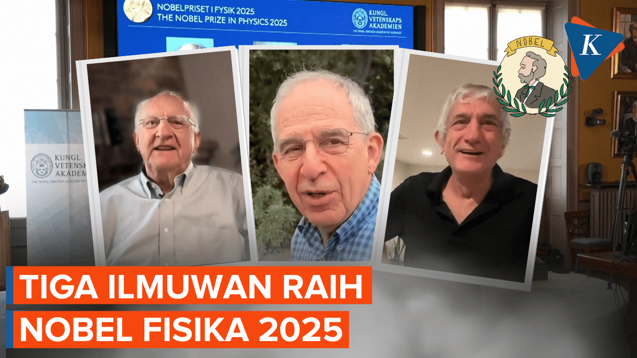 Tiga Ilmuwan Raih Nobel Fisika 2025, Buka Jalan Teknologi Kuantum