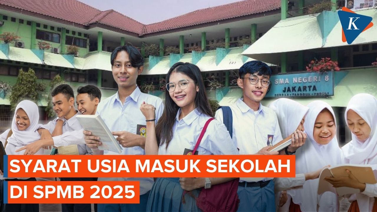 Video: PPDB Diganti SPMB 2025, Berapa Syarat Usia Masuk SD, SMP, SMA?