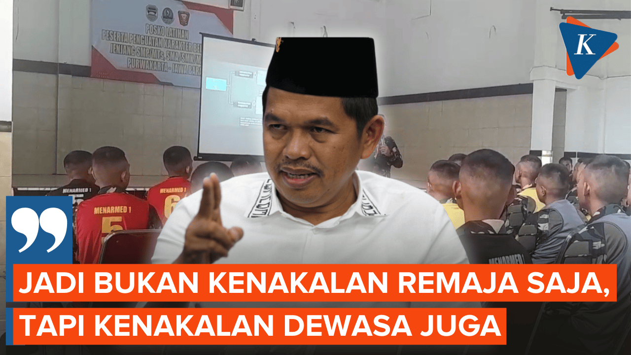 Setelah Pelajar, Kini Dedi Mulyadi Mau Kirim Warga Bermasalah ke Barak TNI