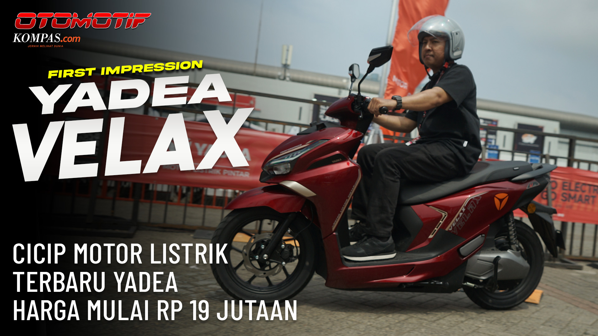 Video: FIRST IMPRESSION | Yadea Velax | Motor Listrik Terbaru Yadea Mulai Rp 19 Jutaan