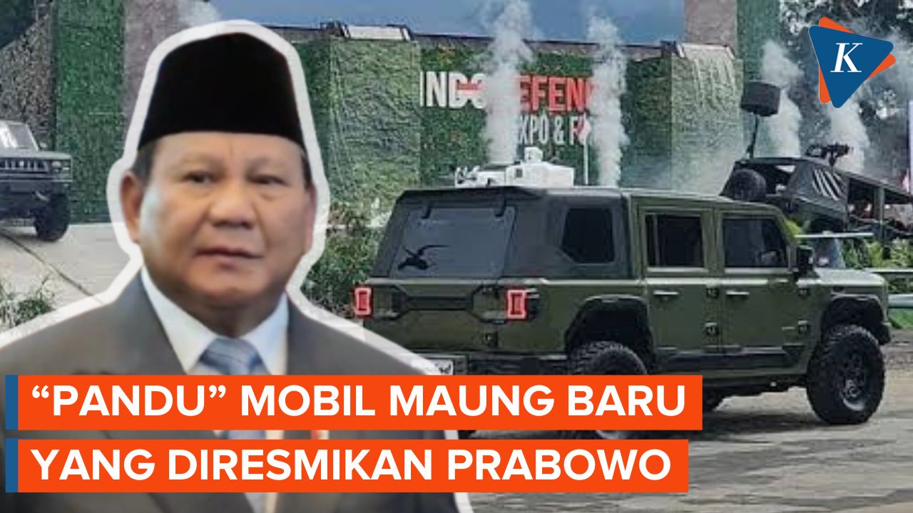 Arti Nama Mobil Maung Pandu yang Baru Diresmikan Prabowo