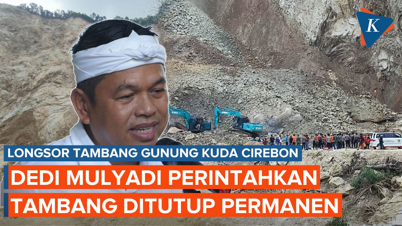 Dedi Mulyadi Perintahkan Tutup Pemanen Tambang Longsor yang Tewaskan 10 Orang