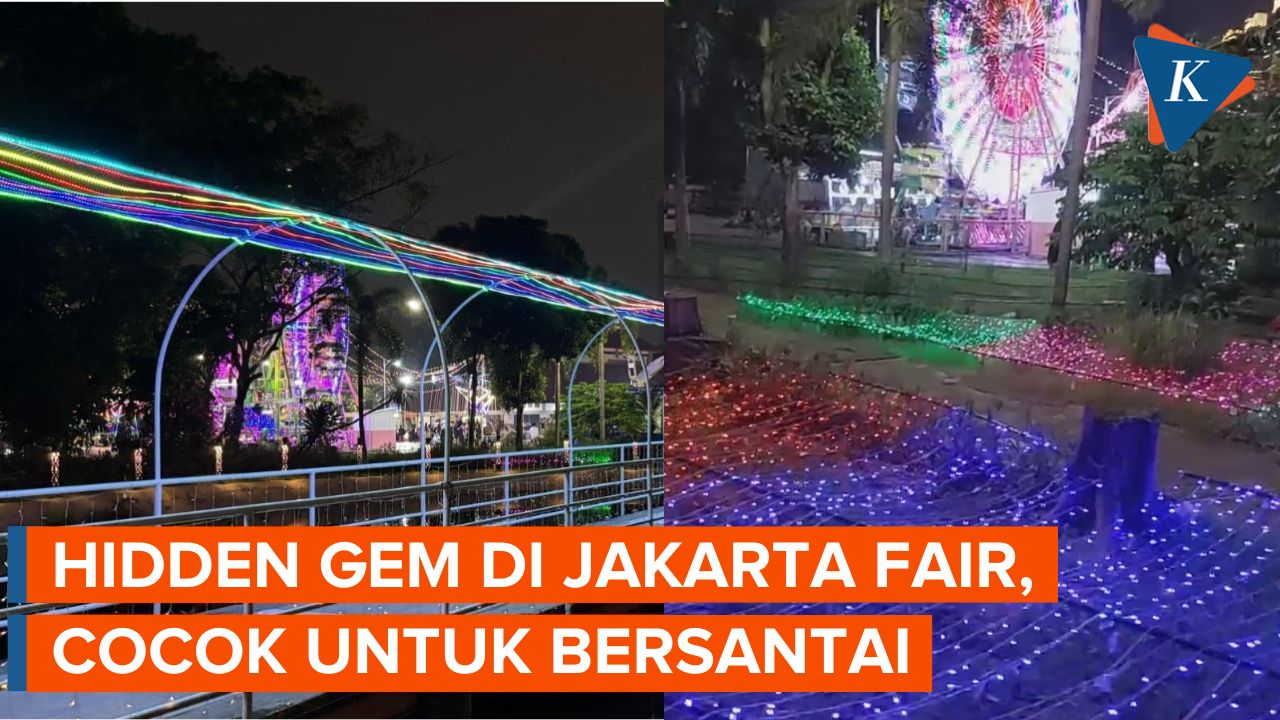 Intip Hidden Gem Jakarta Fair, Ada Taman Warna-warni dan Komidi Putar
