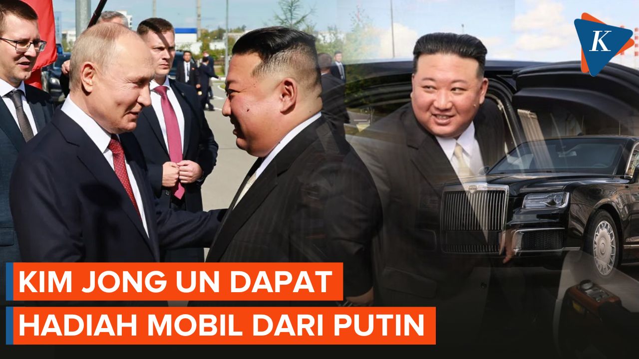 Kim Jong Un Dapat Hadiah Mobil Buatan Rusia dari Putin Kim Jong Un Dapat Hadiah Mobil Buatan Rusia dari Putin