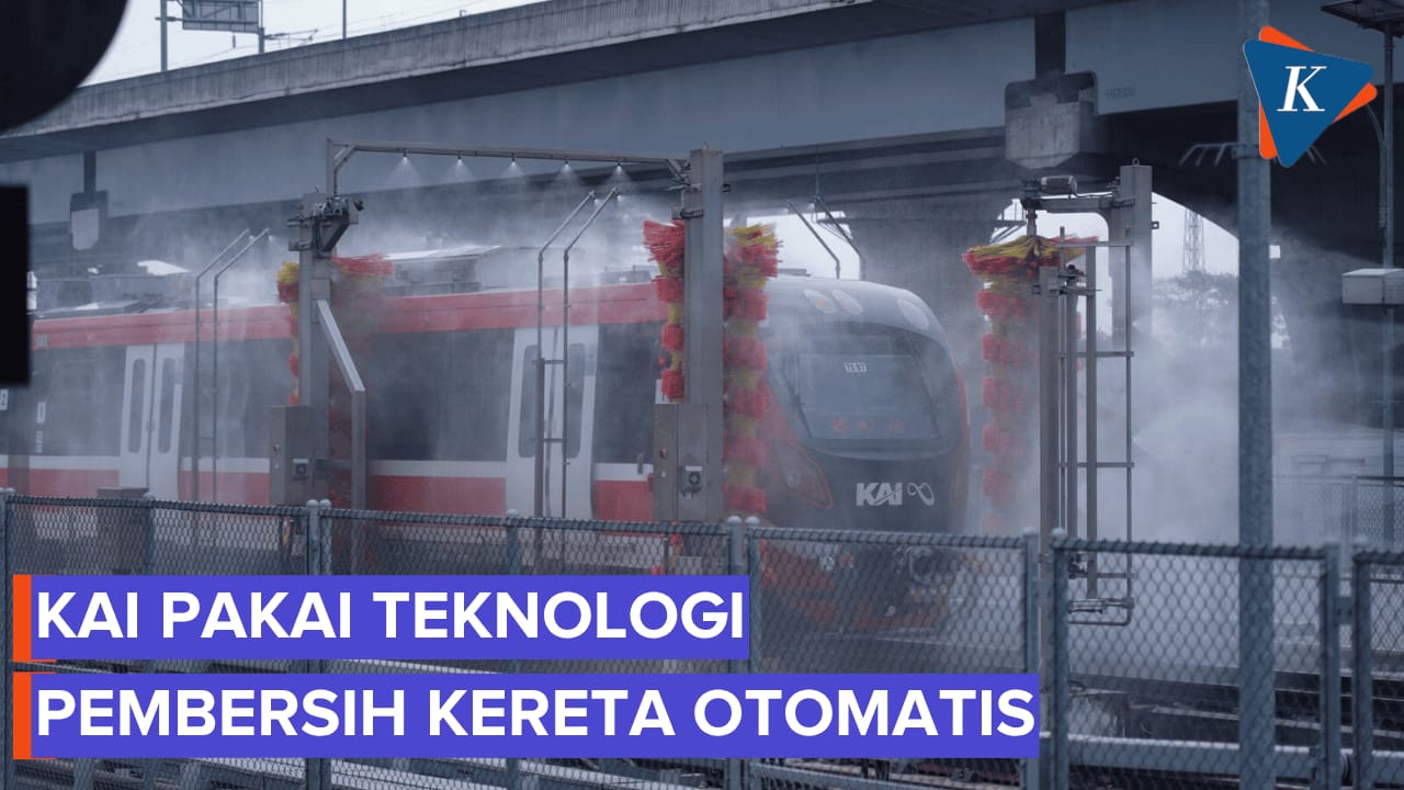 Video: Mengenal Teknologi Pembersih Kereta Otomatis LRT Jabodebek ...