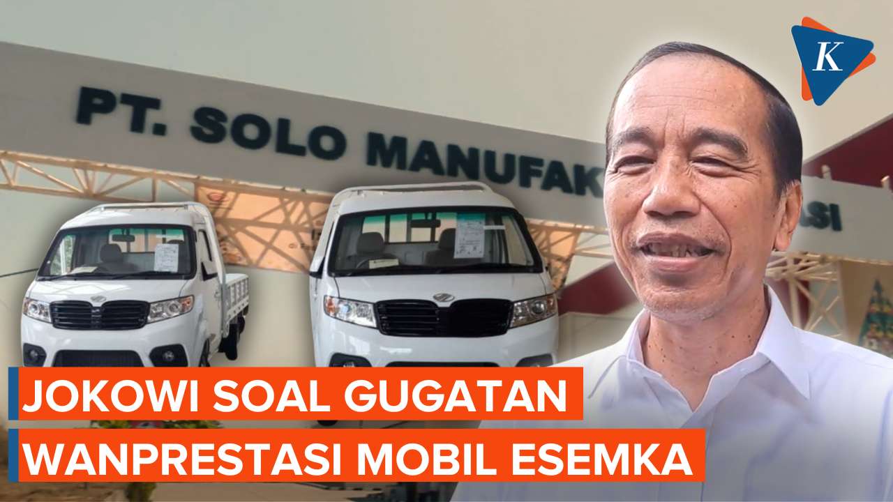 Joko Widodo Buka Suara soal Gugatan Wanprestasi Mobil Esemka