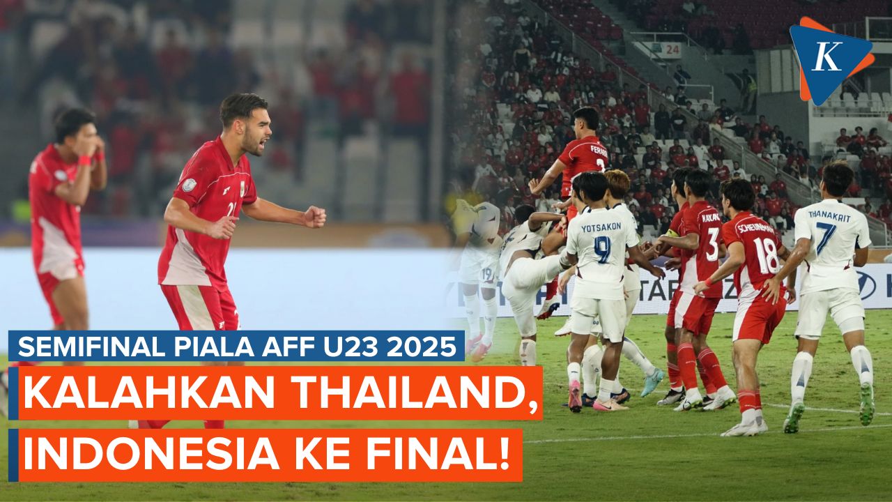 Video: Hasil Timnas Indonesia U23 Vs Thailand 1-1 (7-6): Menang Penalti, Garuda Muda ke Final!