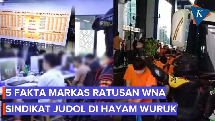 Video: 5 Fakta Penggerebekan Markas Judi Online Internasional di Hayam ...