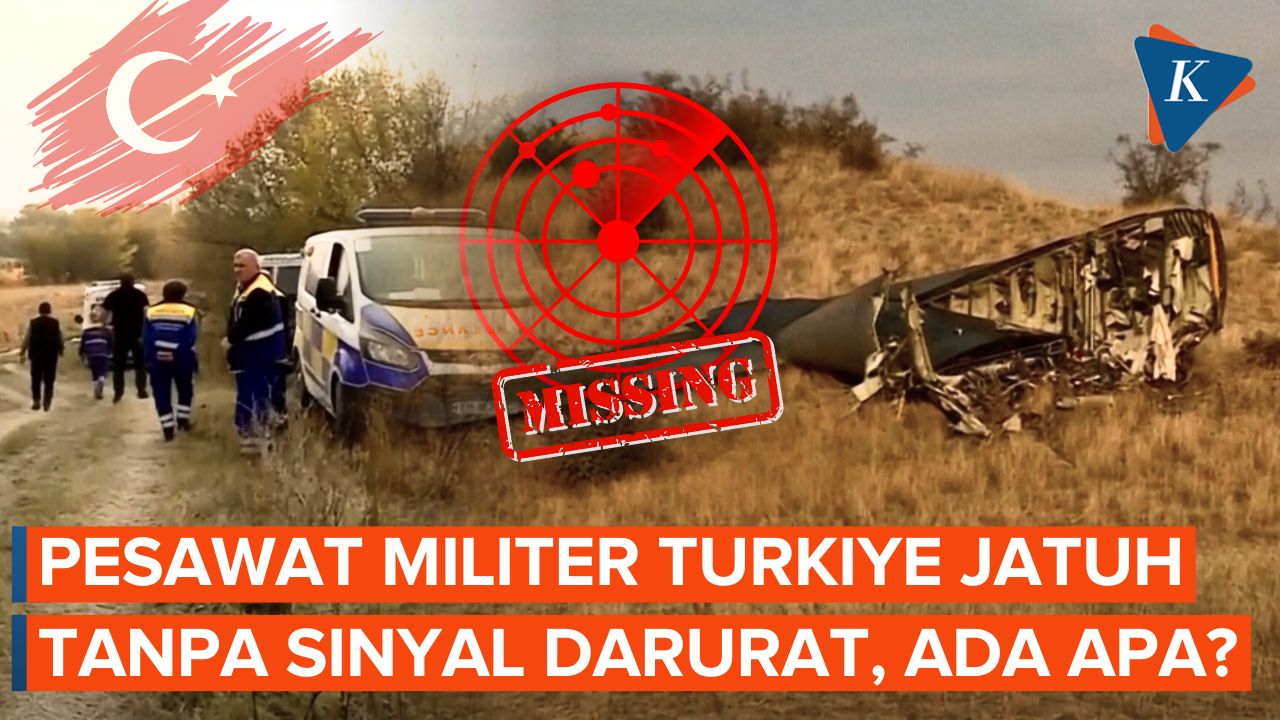 ATC Georgia Ungkap Pesawat Militer Turkiye Jatuh Tanpa Beri Sinyal Darurat