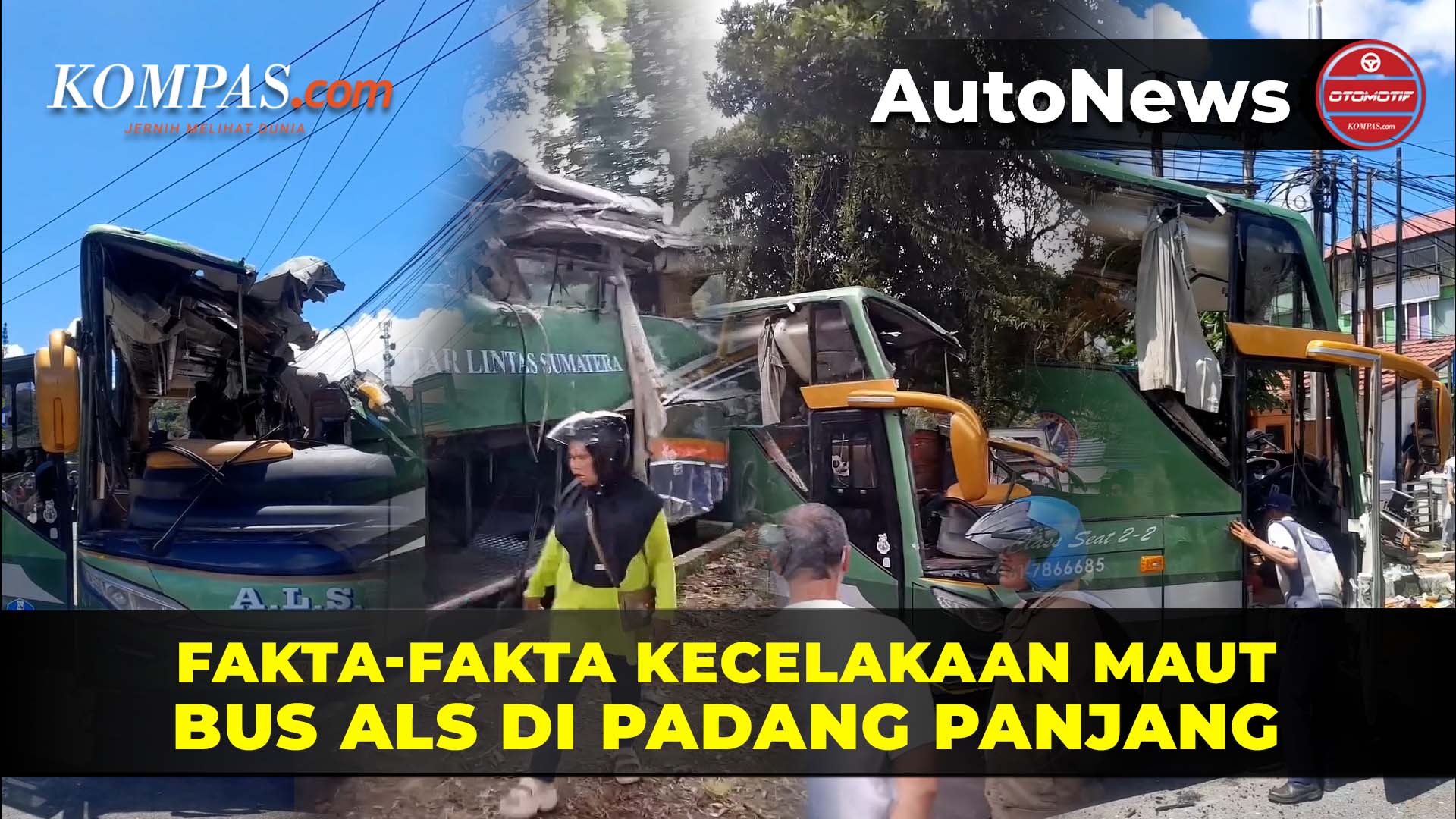 Fakta-fakta Kecelakaan Maut Bus ALS di Padang Panjang, 12 Orang Tewas