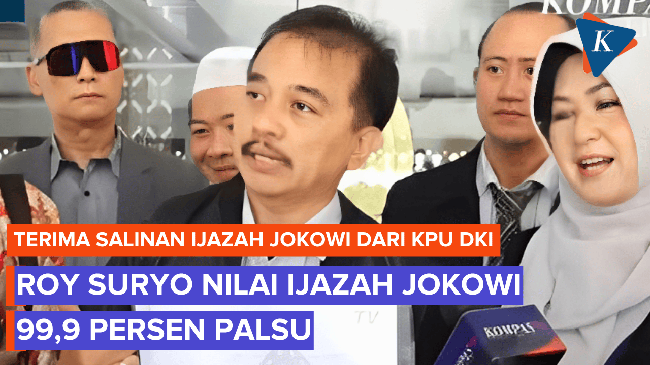 Dapat Salinan Ijazah Jokowi dari KPU DKI, Roy Suryo: 99,9 Persen Palsu