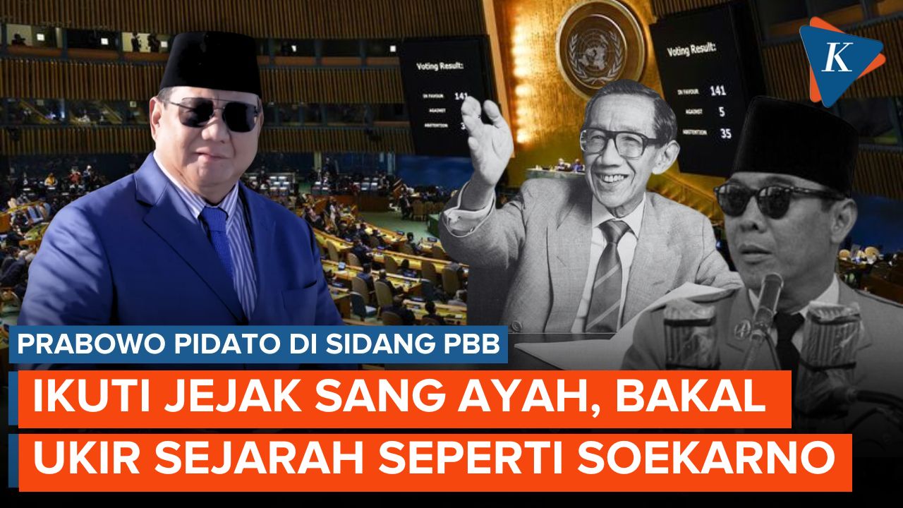 Video: Bakal Pidato di PBB, Prabowo Bisa Ukir Sejarah seperti Soekarno ...