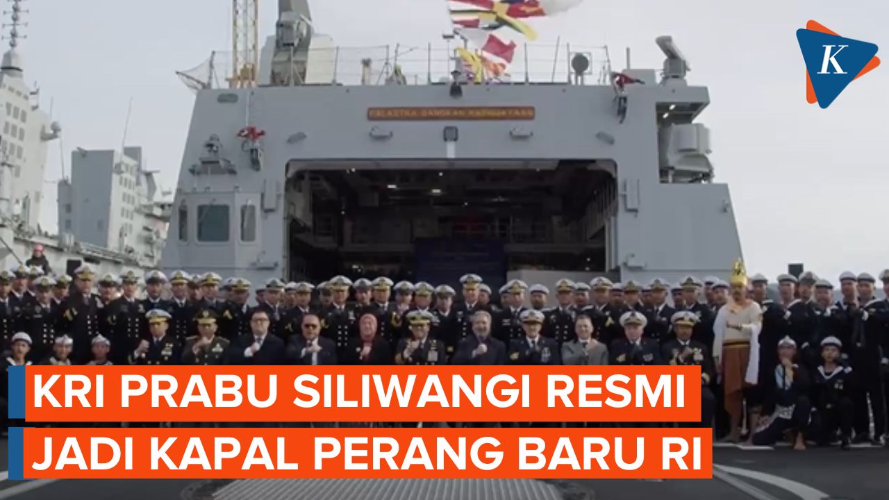 Video Resmi Kri Prabu Siliwangi 321 Jadi Kapal Perang Terbaru Indonesia