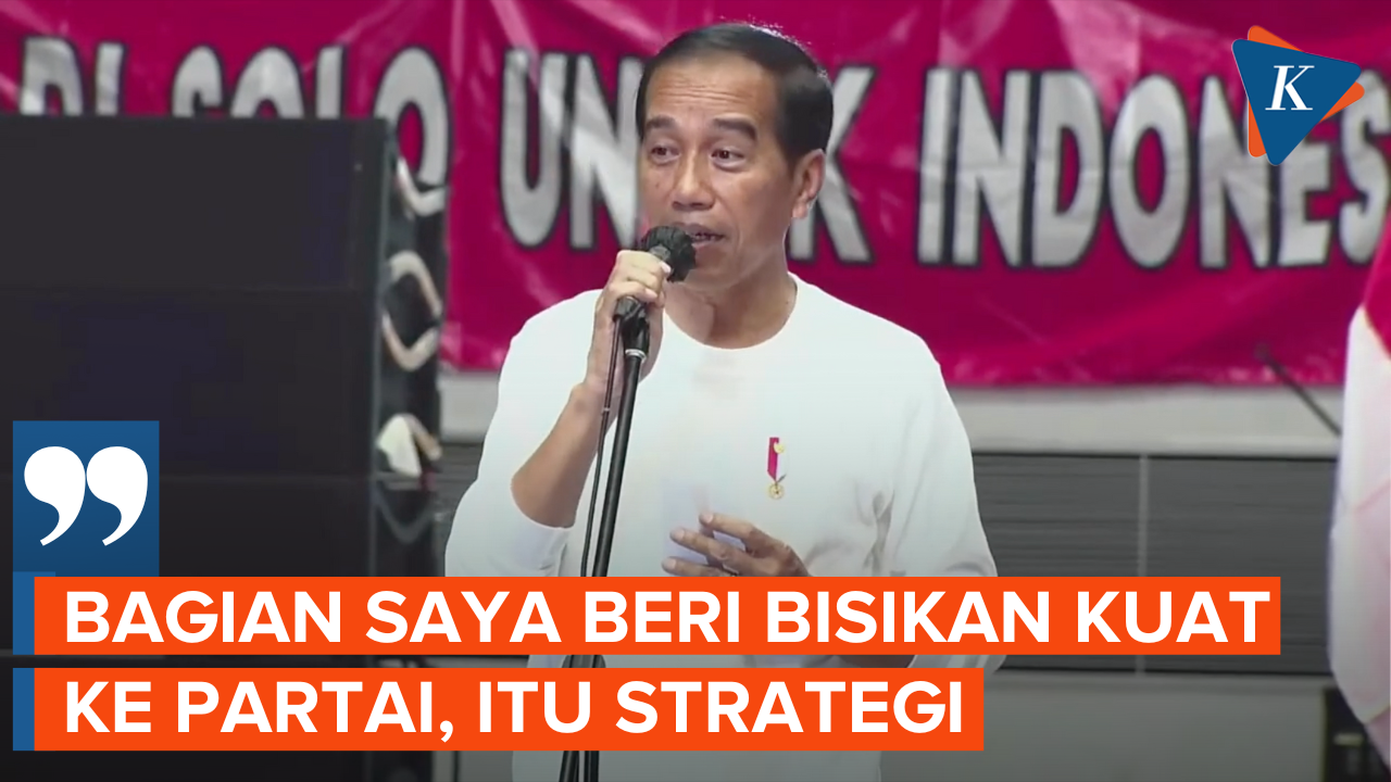 Alasan Jokowi Beri Bisikan Nama Capres Hasil Musra ke Parpol Alasan Jokowi Beri Bisikan Nama Capres Hasil Musra ke Parpol