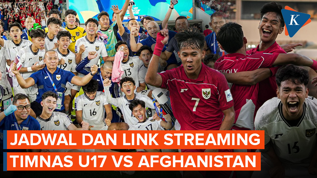 Jadwal dan Link Streaming Timnas Indonesia U17 vs Afghanistan