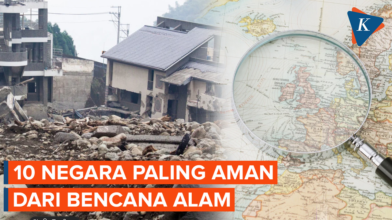 Video: 10 Negara Aman Minim Bencana Alam, Ada Tetangganya Indonesia