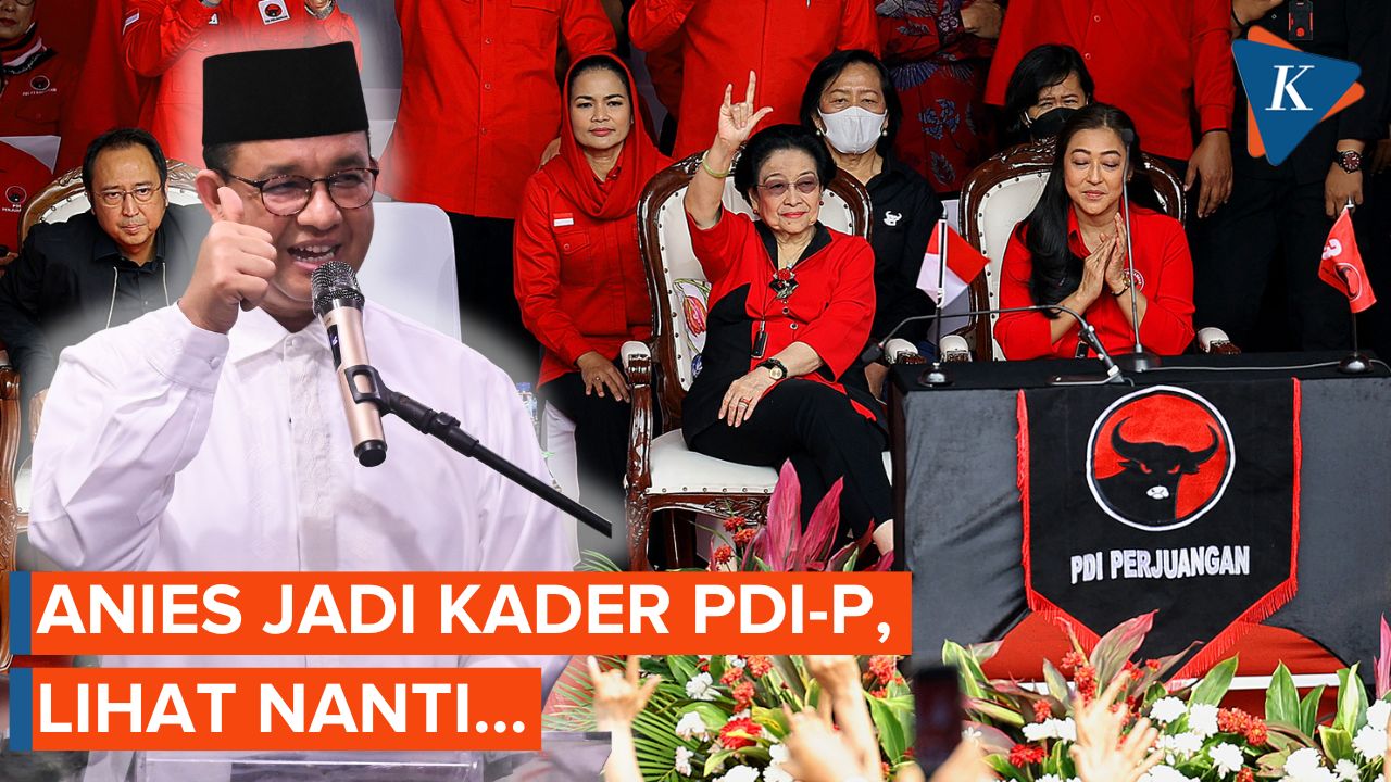 Video: Respons Anies Diberi Syarat Masuk PDI-P jika Mau Diusung Maju Pilkada Jakarta