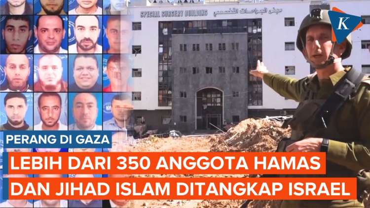 Israel Klaim Tangkap Ratusan Anggota Hamas dan Jihad Islam di RS Al ...