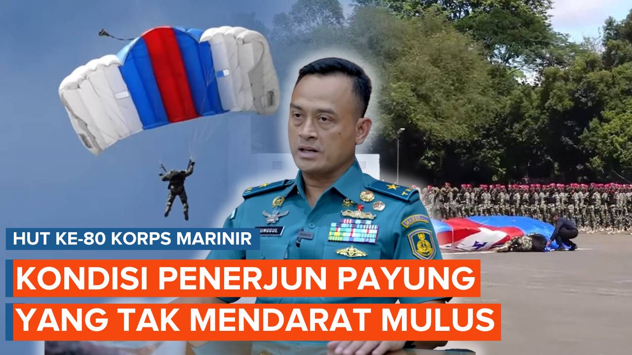 Video: Kata Kadispenal soal Kondisi Penerjun Payung yang Mendarat Keras ...