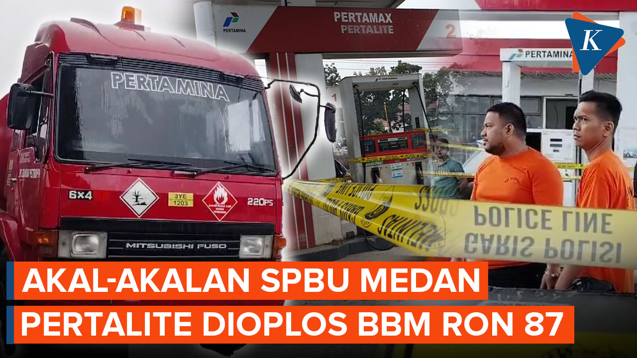 Video: Terbongkar! SPBU di Medan 8 Bulan Oplos Pertalite dengan BBM RON 87