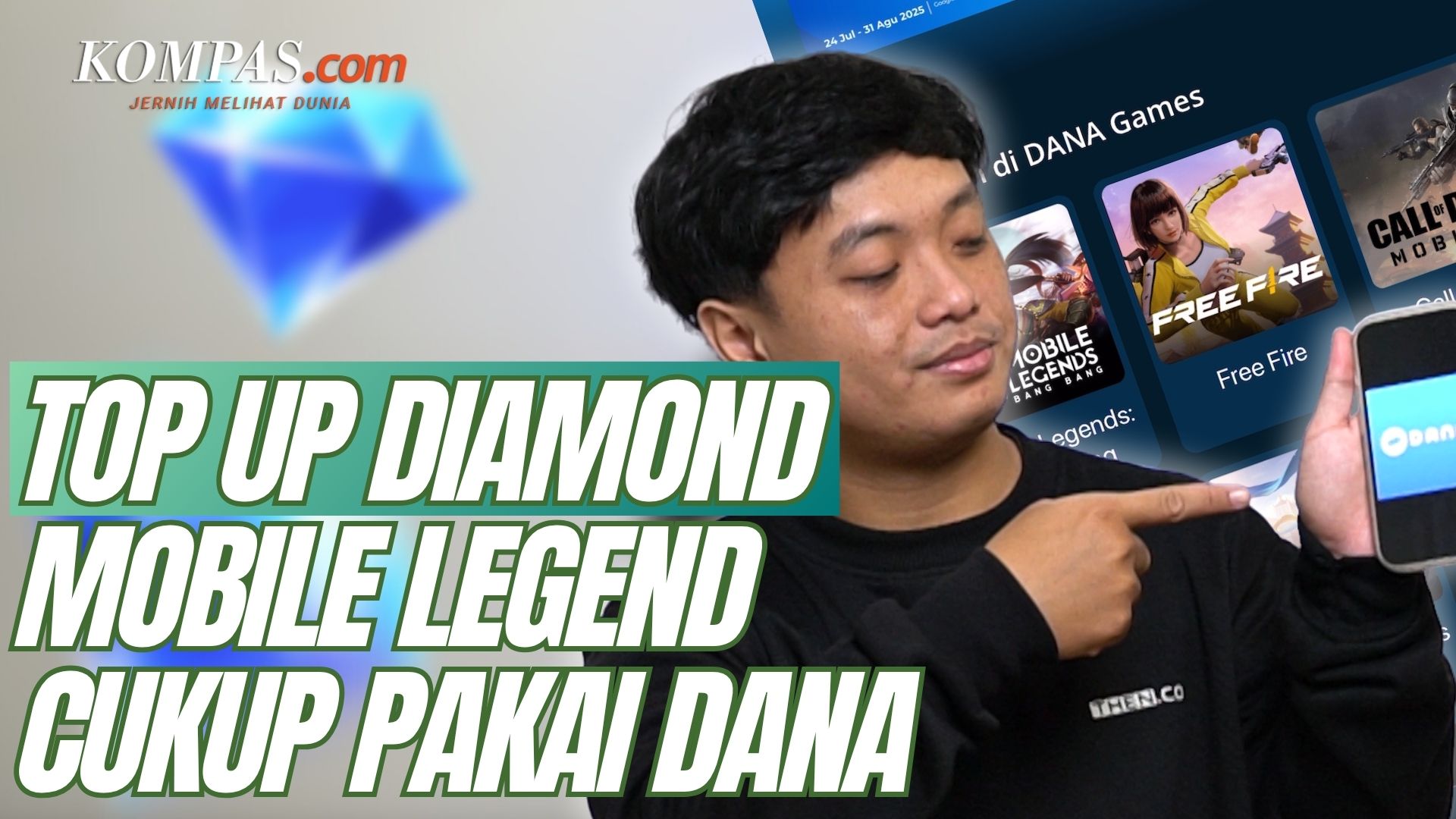 Cara Top Up Diamond Mobile Legend Lewat Dana