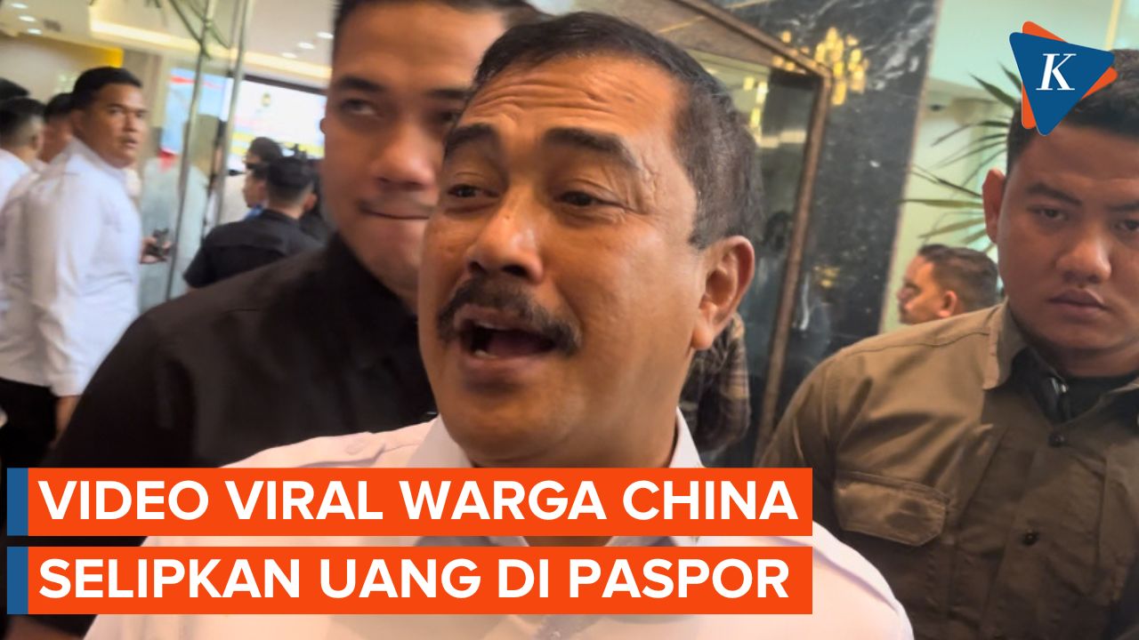 Video: Warga China yang Rekam Video Selipkan Uang di Paspor Ditangkap
