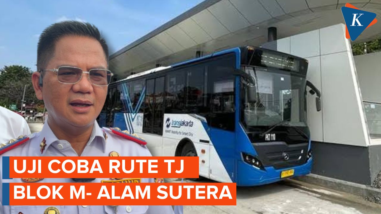 Video: Uji Coba Transjabodetabek Rute Blok M - Alam Sutera, Lewat Mana Saja?