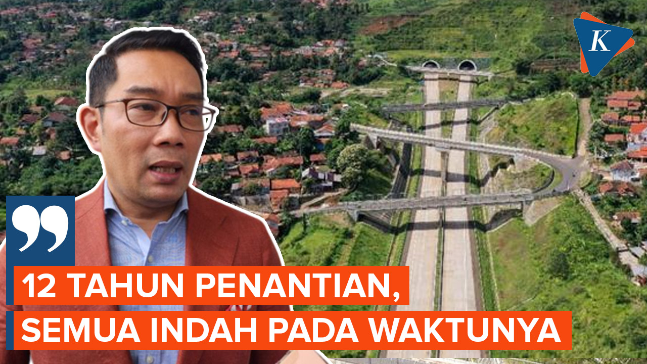 Ridwan Kamil Bangga Tol Cisumdawu Diresmikan di Era Jokowi Setelah 12 Tahun Menunggu
