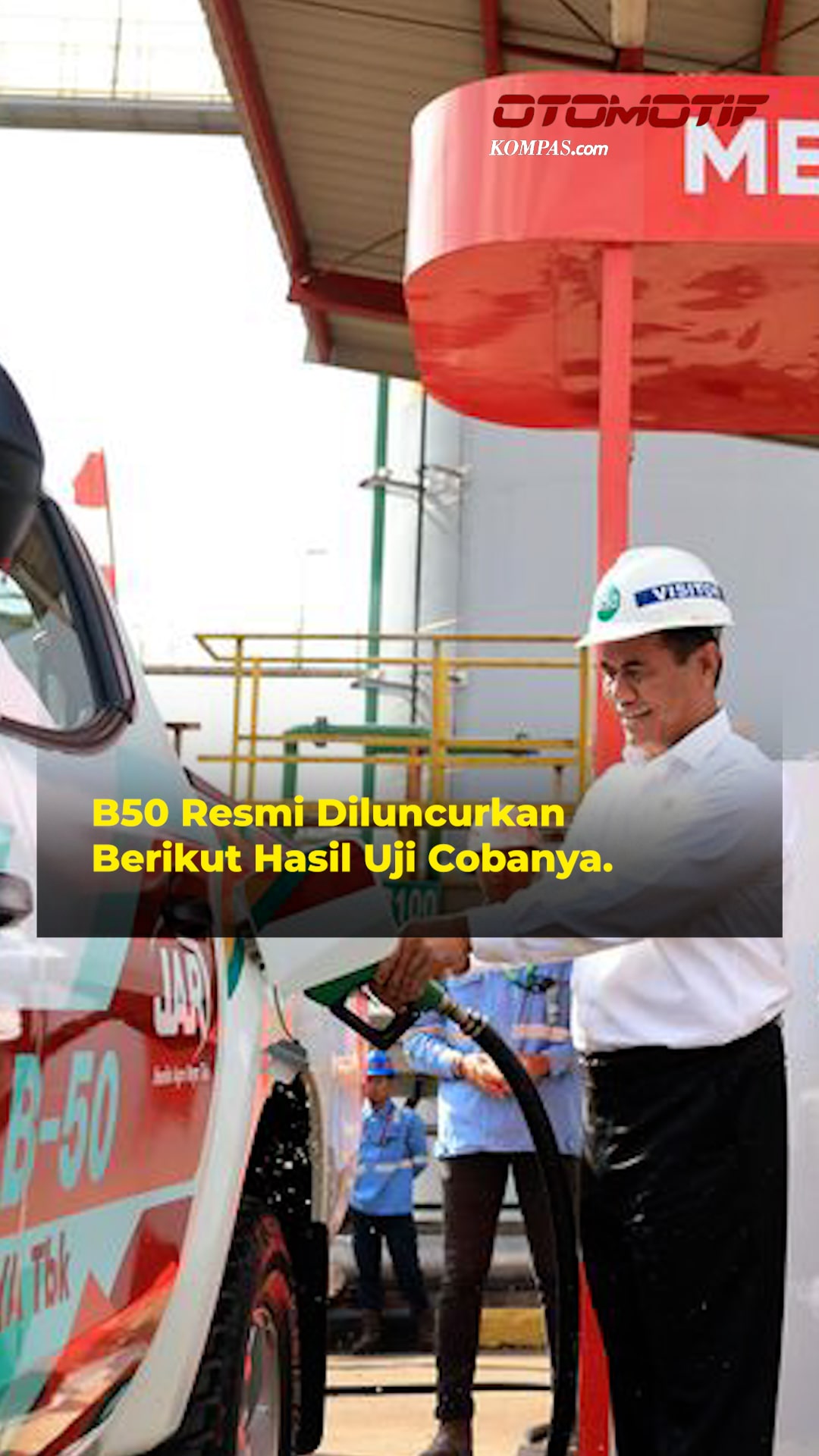 Video: Resmi Diluncurkan, Berikut Hasil Uji Coba B50 pada Kendaraan