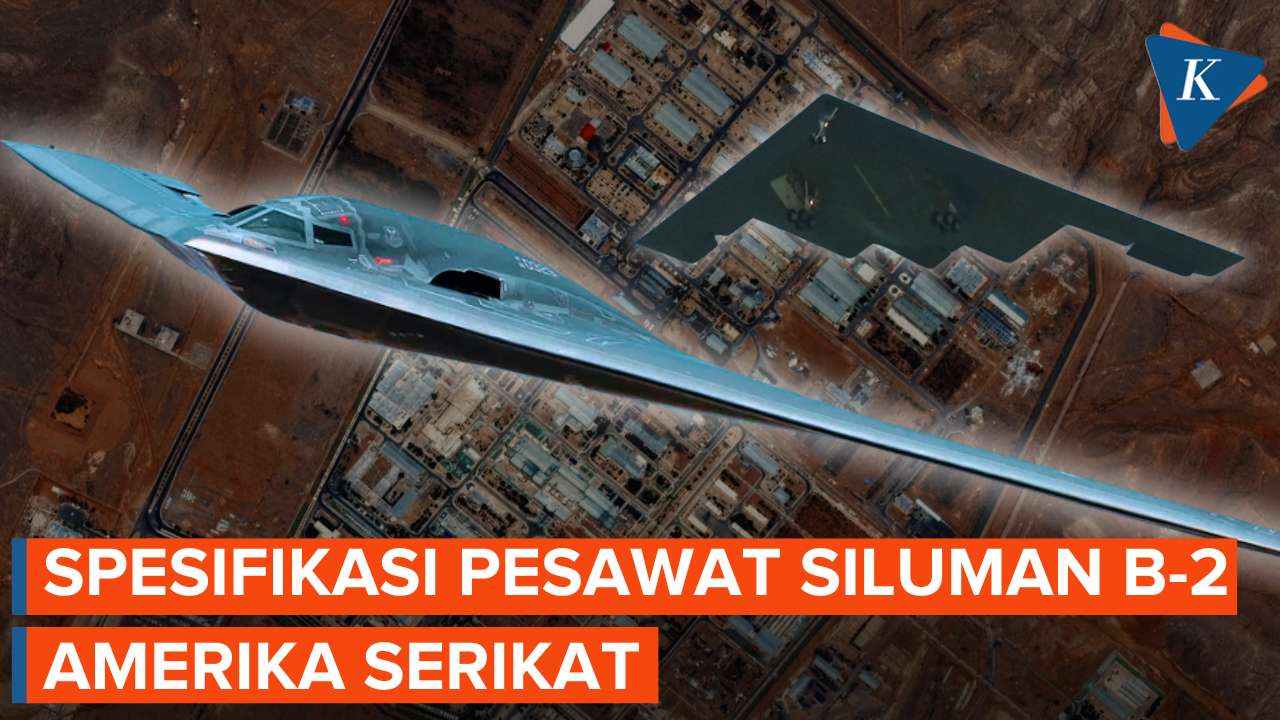 AS Serang Iran dengan Pesawat Siluman B-2! Ini Spesifikasinya