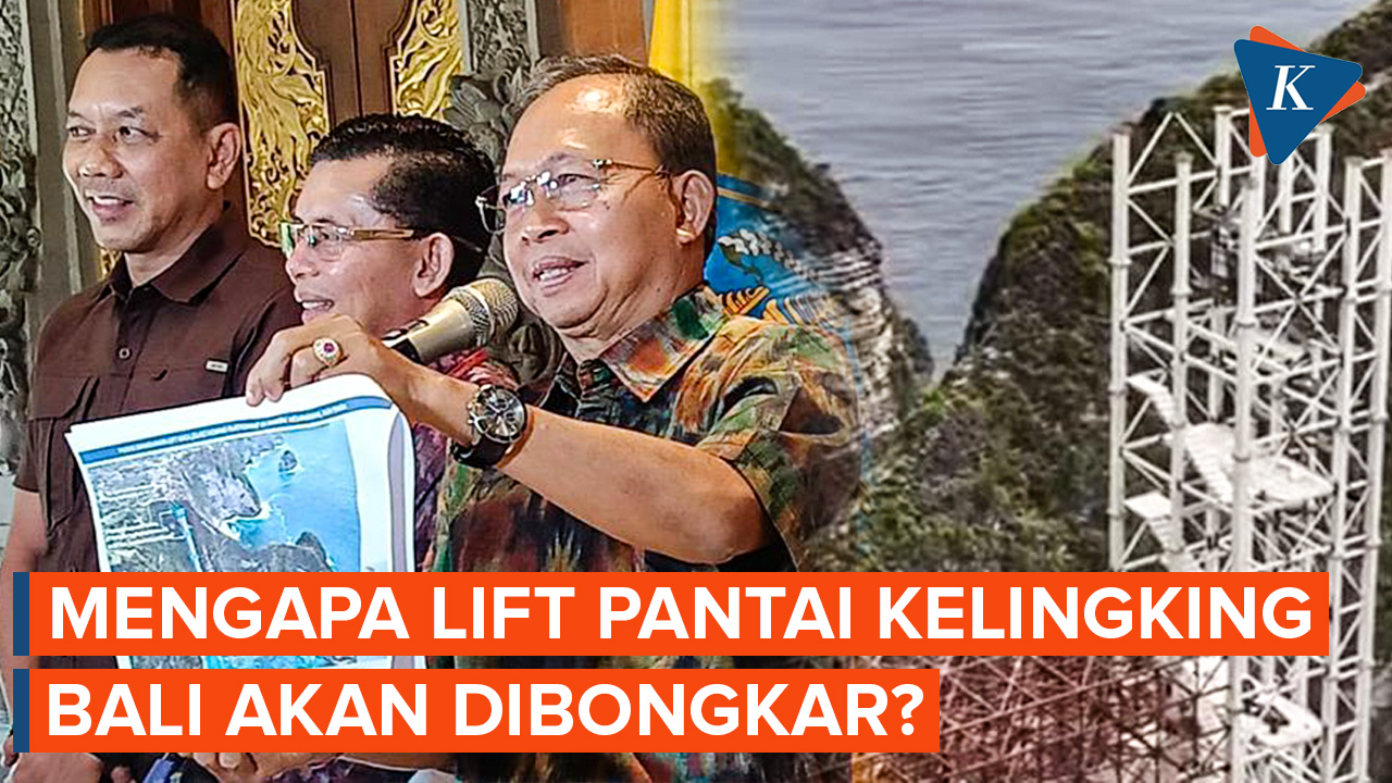 Video: Proyek Lift Kaca di Pantai Kelingking Bali Bakal di Bongkar, Apa ...