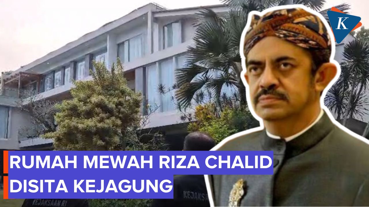 Penampakan Rumah Mewah Riza Chalid yang Disita Kejagung