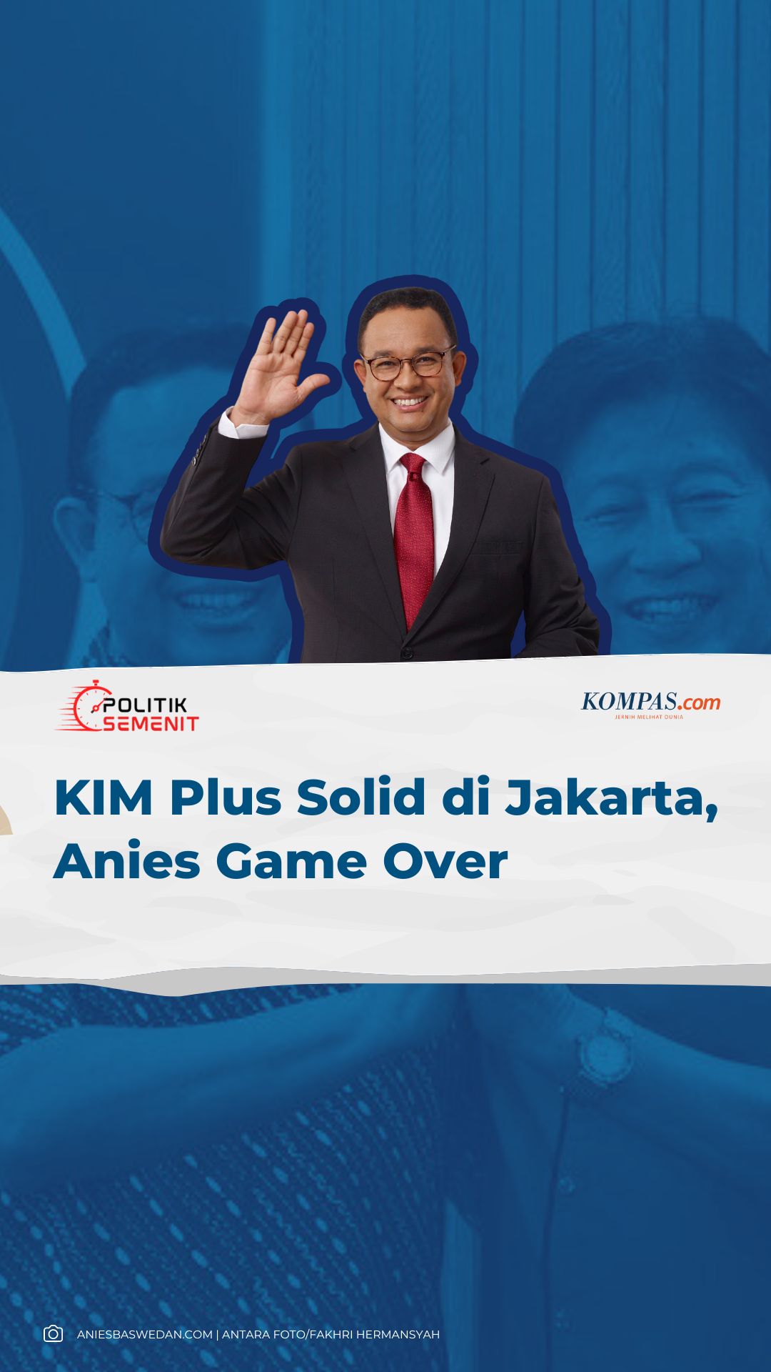 KIM Plus Solid di Jakarta, Anies Game Ove