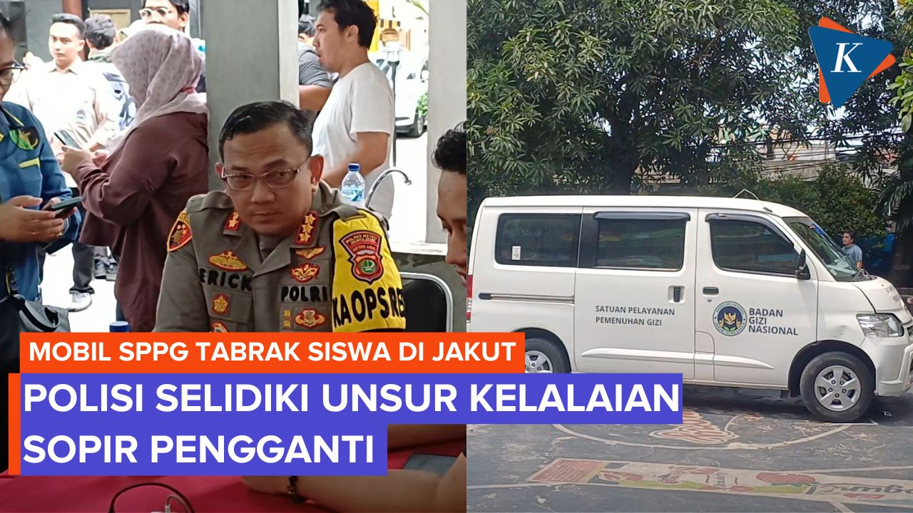 Video: Kasus Naik Penyidikan, Polisi Selidiki Kelalaian Sopir Mobil MBG ...