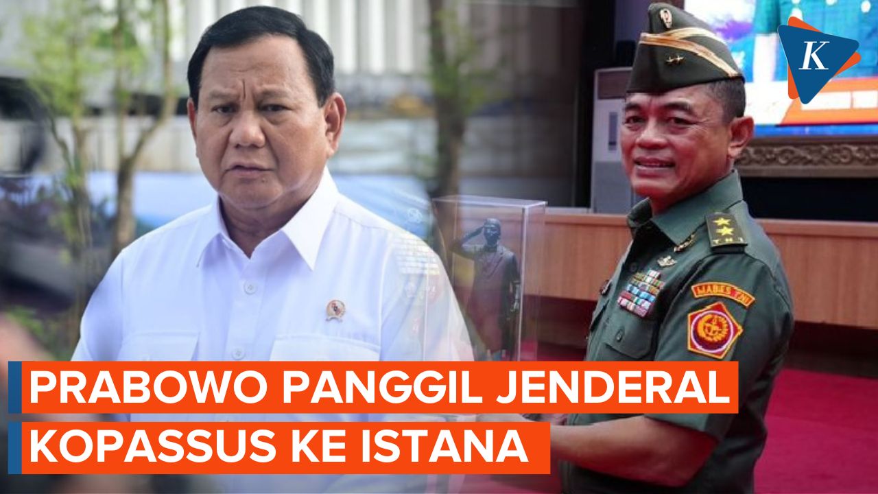 Video: Presiden Prabowo Panggil Jenderal Kopassus ke Istana, Disuruh Urus Bea Cukai?