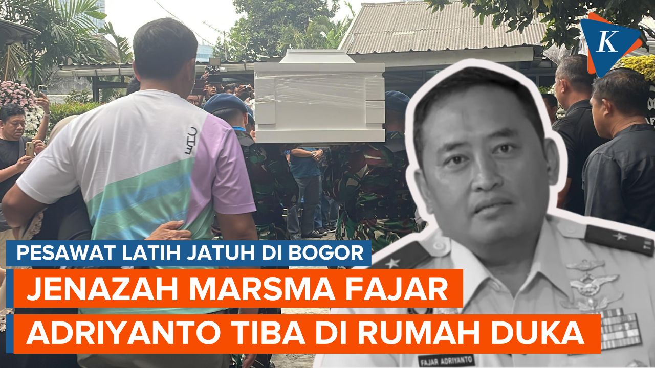 Video: Suasana Rumah Duka Marsma Fajar Adriyanto yang Gugur Usai ...
