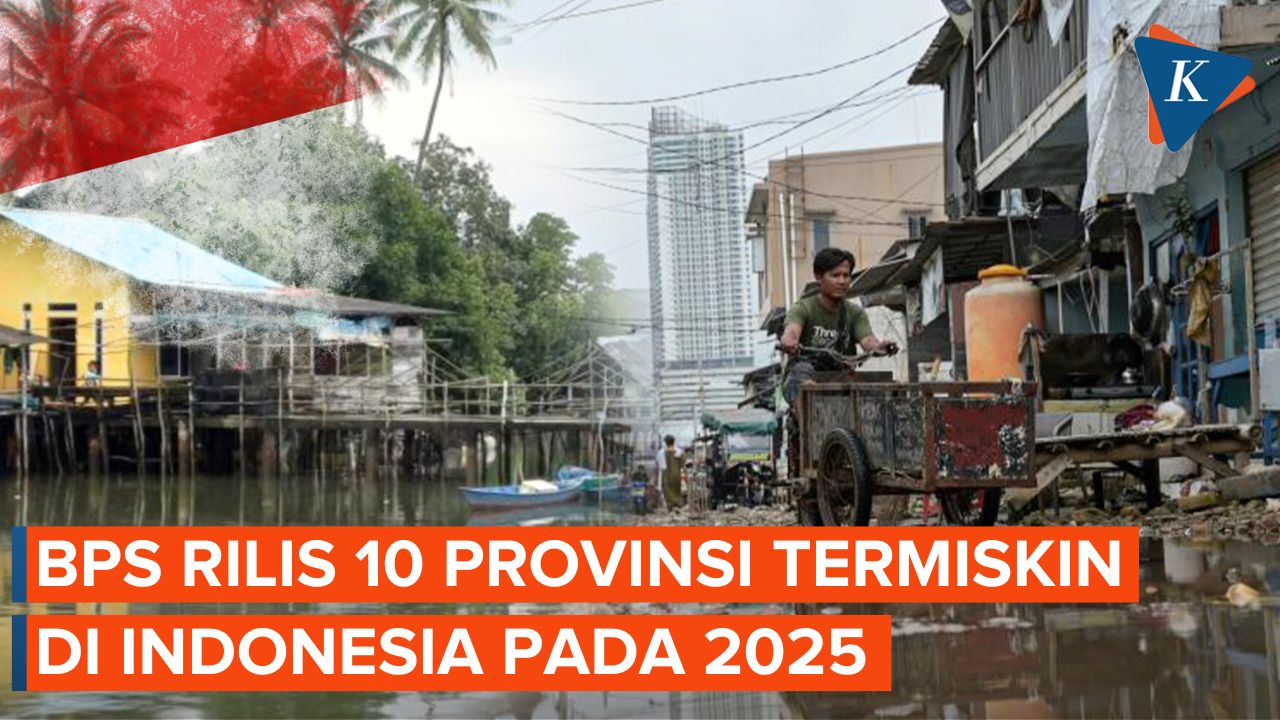 Video: 10 Provinsi dengan Tingkat Kemiskinan Tertinggi 2025, Pulau Jawa Mendominasi