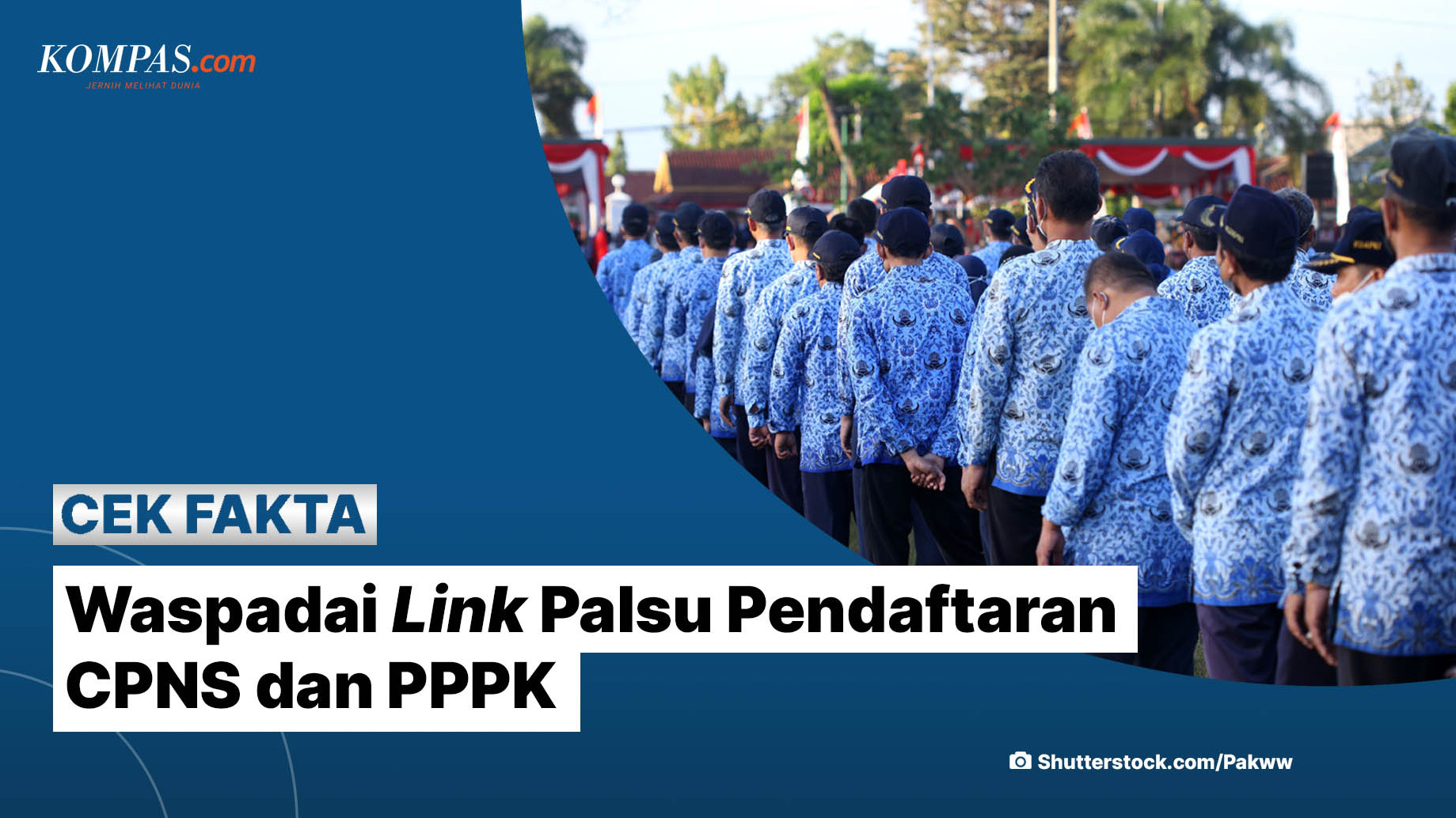 Waspadai Link Palsu Pendaftaran CPNS dan PPPK