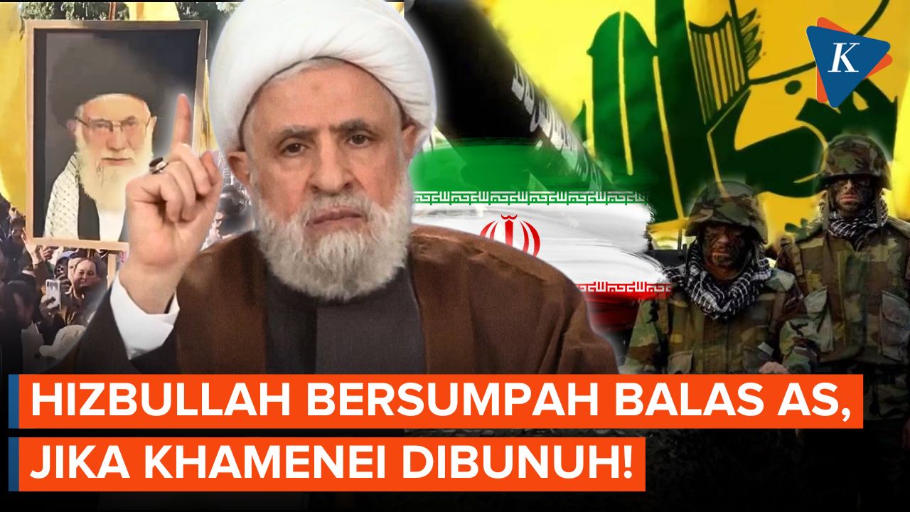 Hizbullah Bersumpah Balas Serangan AS-Israel ke Iran jika Khamenei Terbunuh
