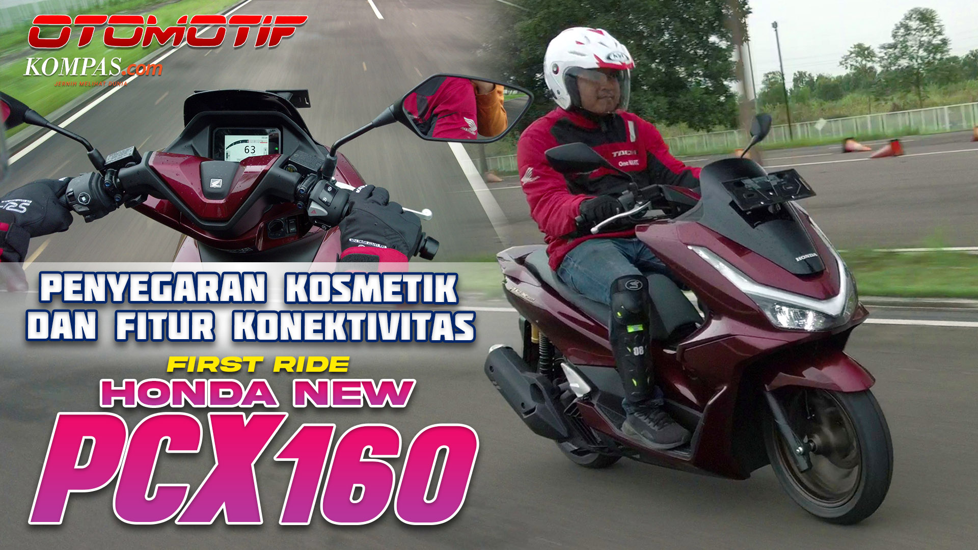 Video: Jajal Honda PCX 160 Terbaru Punya Fitur Turunan Honda Forza ...
